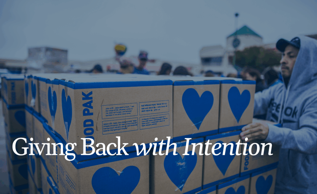 Giving Back with Intention - Evans Incorporated